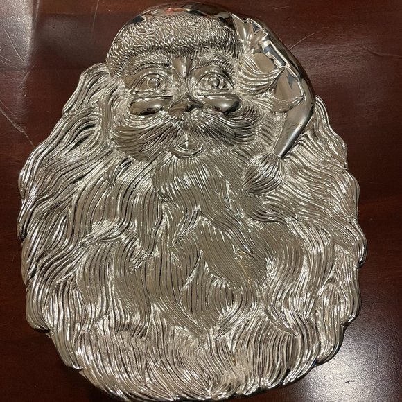 Godinger | Holiday | Vintage Silver Plated Santa Candy Dish | Poshmark
